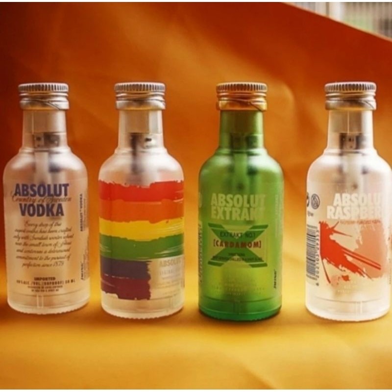 Jual cso Cod Korek Api Gas Isi Ulang Model Botol Absolute Korek Unik ...