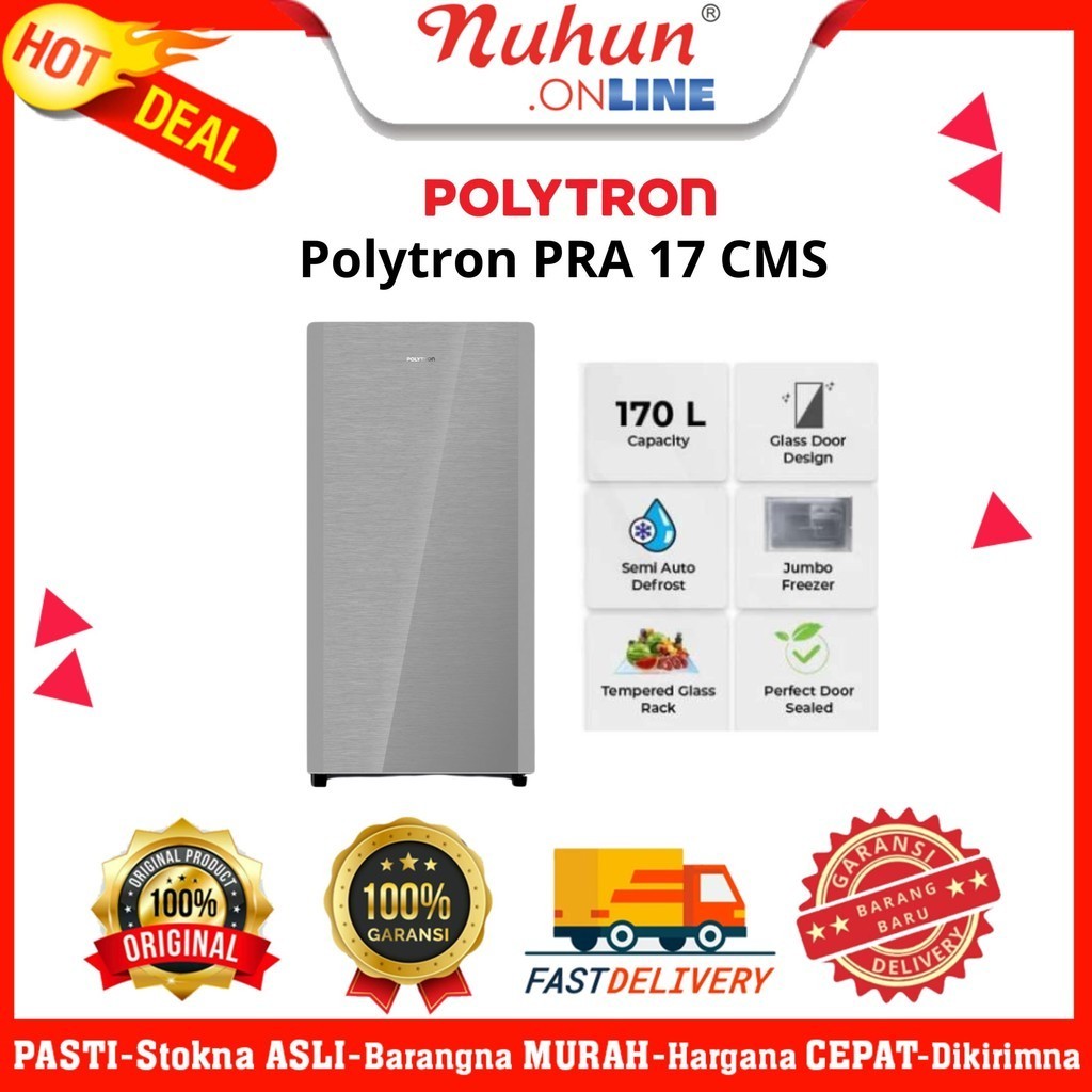 Jual KULKAS POLYTRON 1 PINTU PRA 17 CMS | Shopee Indonesia