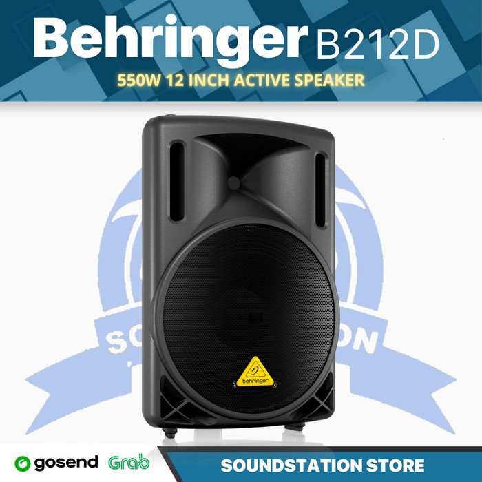 Jual Behringer Eurolive B212D 550W 12 inch Active Speaker - Spiker ...