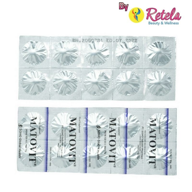 Jual MATOVIT 1 BLISTER 10 TABLET | Shopee Indonesia