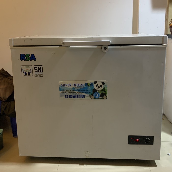 Jual Freezer Daging Ice Cream Frozen 360L RSA Gea Kulkas Kondisi Prima ...