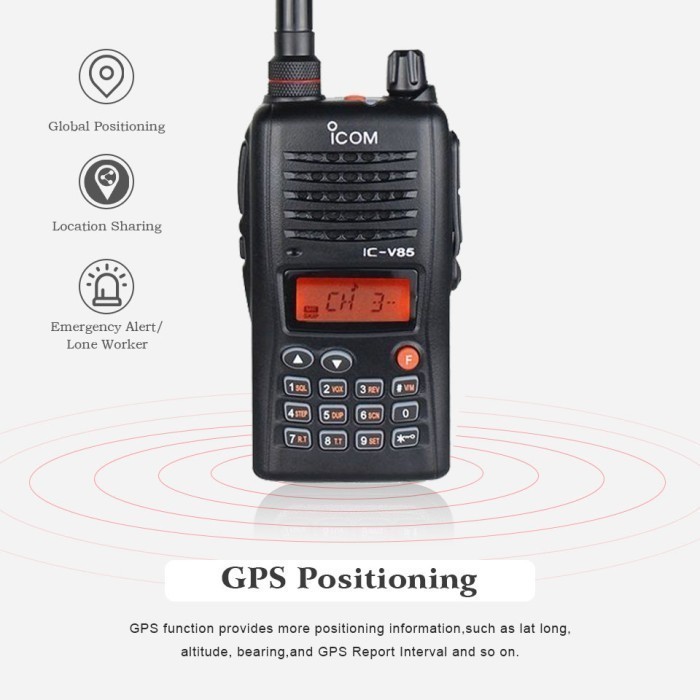 Jual Icom V85 Radio Ht Komunikasi ICOM V 85 Icom IC-V85 walkie talkie ICV85 | Shopee Indonesia