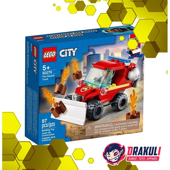Jual Toys LEGO City Fire Hazard Truck 60279 | Shopee Indonesia