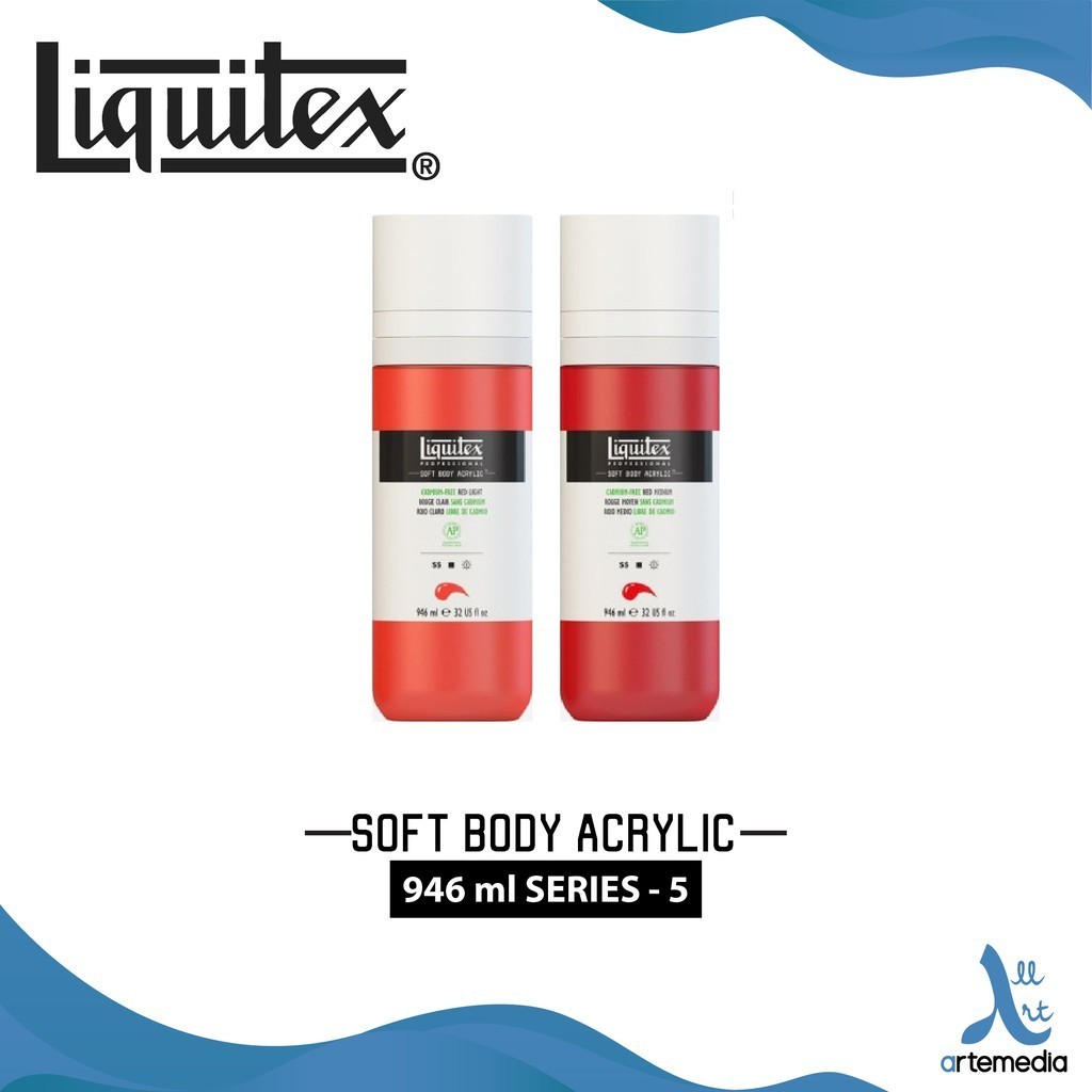 Jual Cat Akrilik Liquitex Soft Body 946ml Series 5 Acrylic Color Paint ...