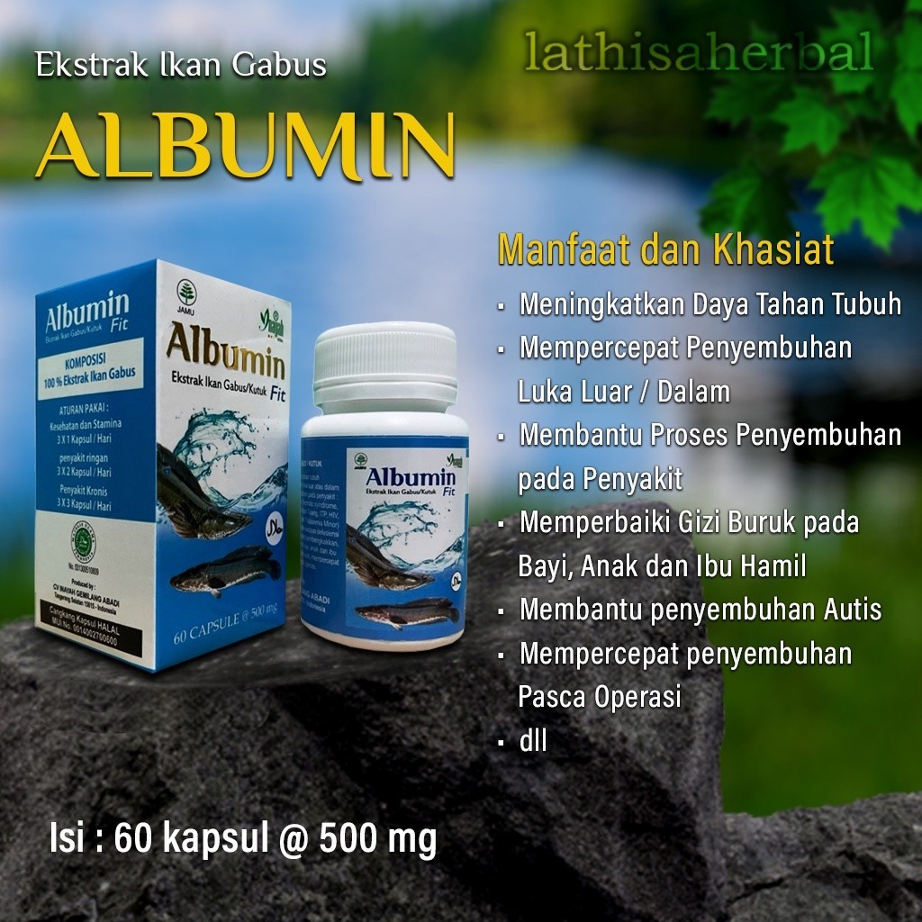 Jual Kapsul Ikan Gabus Albumin Pasca Operasi Caesar | Shopee Indonesia