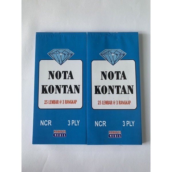 Jual Nota Kontan 3 Ply, Nota NCR, Ukuran Lebih Panjang dan Kolom Lebih ...