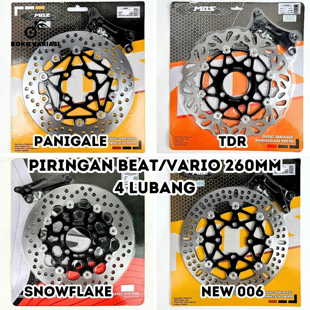 Jual PIRINGAN CAKRAM BEAT 260mm Vario 125 / 150 SCOOPY VARIO 125 MATIC ...