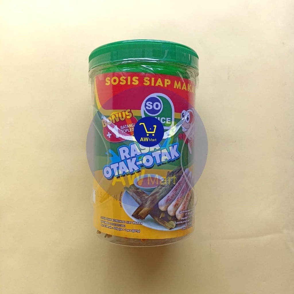 Jual SOSIS SO NICE 525 GRAM ISI 25PCS - SOSIS SO NICE BOTOL RASA AYAM ...