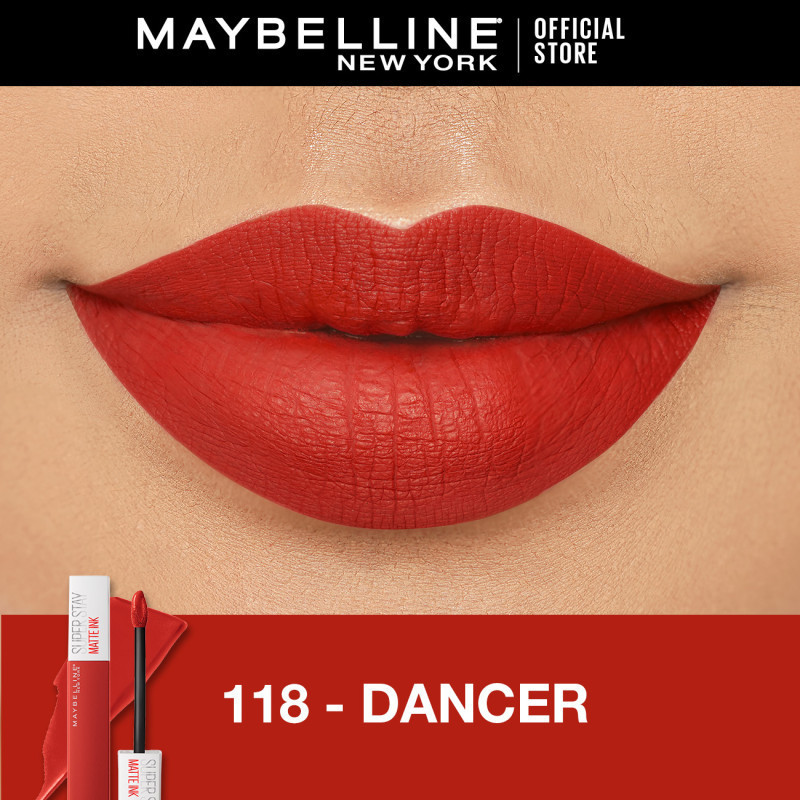 Jual MAYBELLINE OFFICIAL Superstay Matte Ink Liquid Long Lasting Waterproof Matte Lipstick ...
