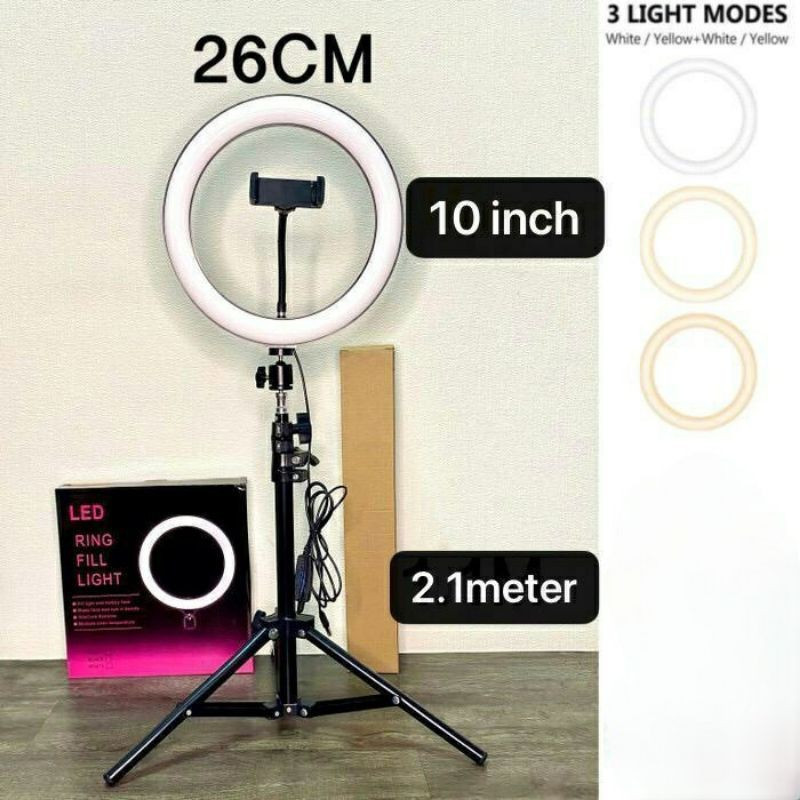Jual Tripod HP Ring Light Mixio 2 Meter Tripot Handphone 3 In 1 Kamera ...