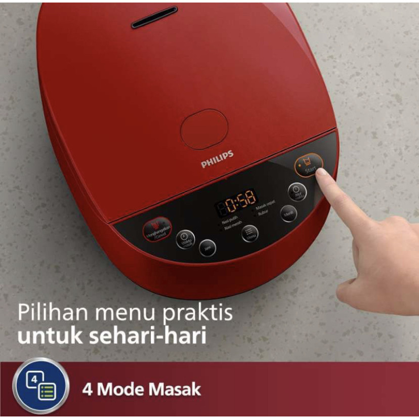 Jual PHILIPS MAGICCOM RICE COOKER HD4515/HD4712/HD4716/HD4812 (1,8 ...