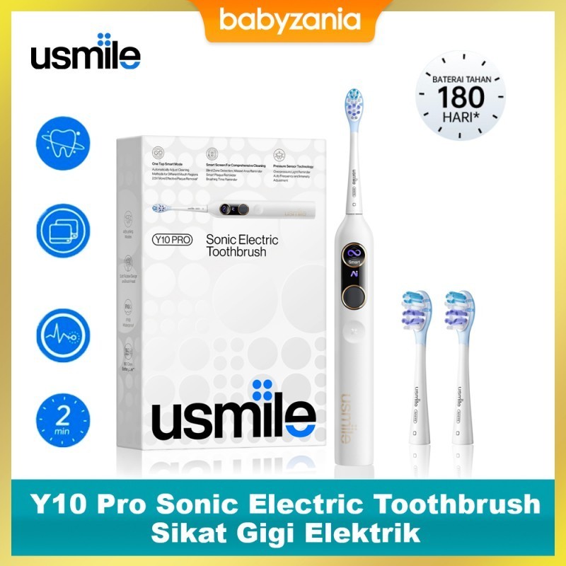 Jual usmile Y10 Pro Sonic Electric Toothbrush Sikat Gigi Elektrik | Shopee Indonesia
