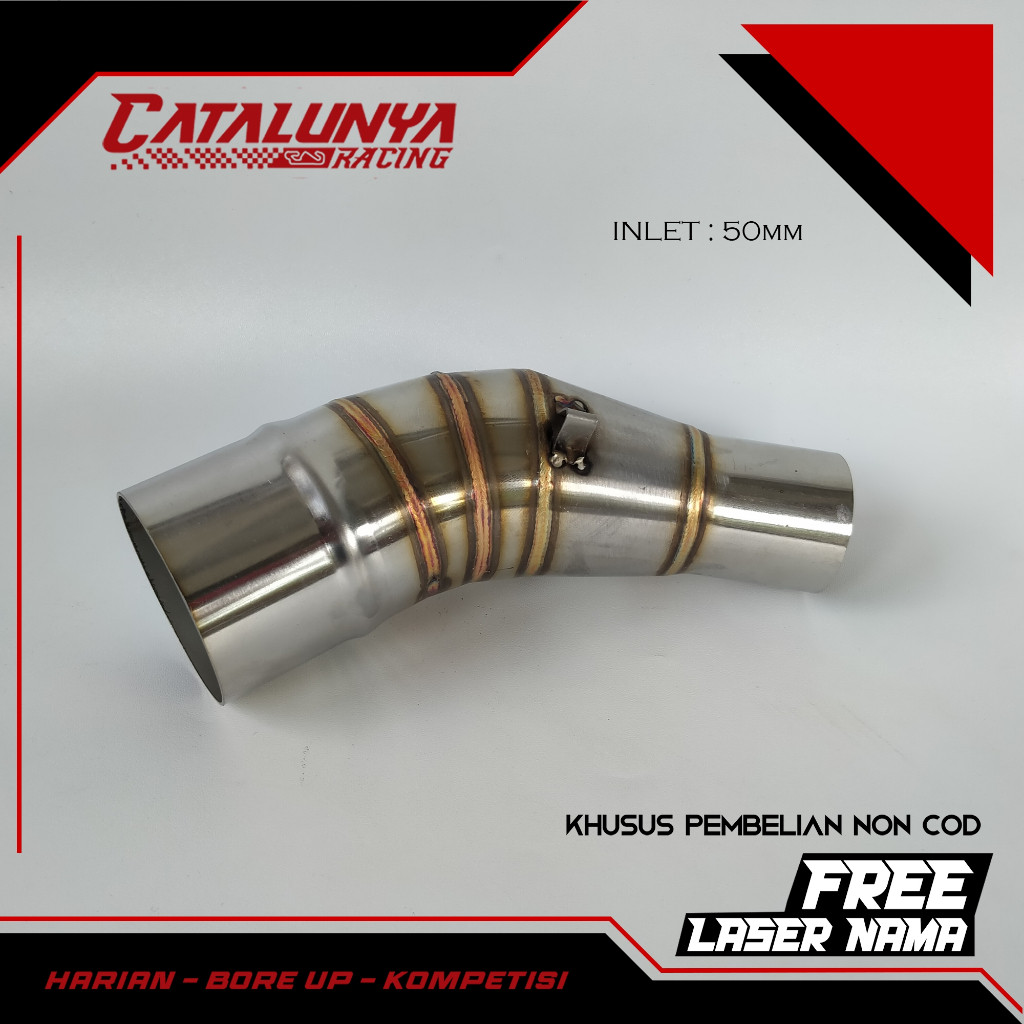 Jual Pipa Slip On Ninja 250 FI/ Karbu RR Mono midpipe | Shopee Indonesia