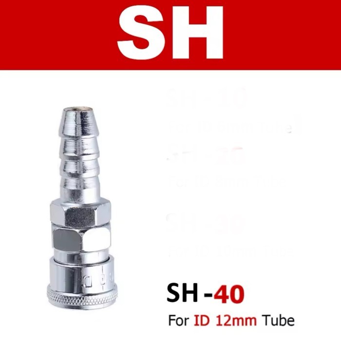 Jual YOLO SH-40 SH - 40 for ID 12mm Tube Coupler Kopler Sambungan ...