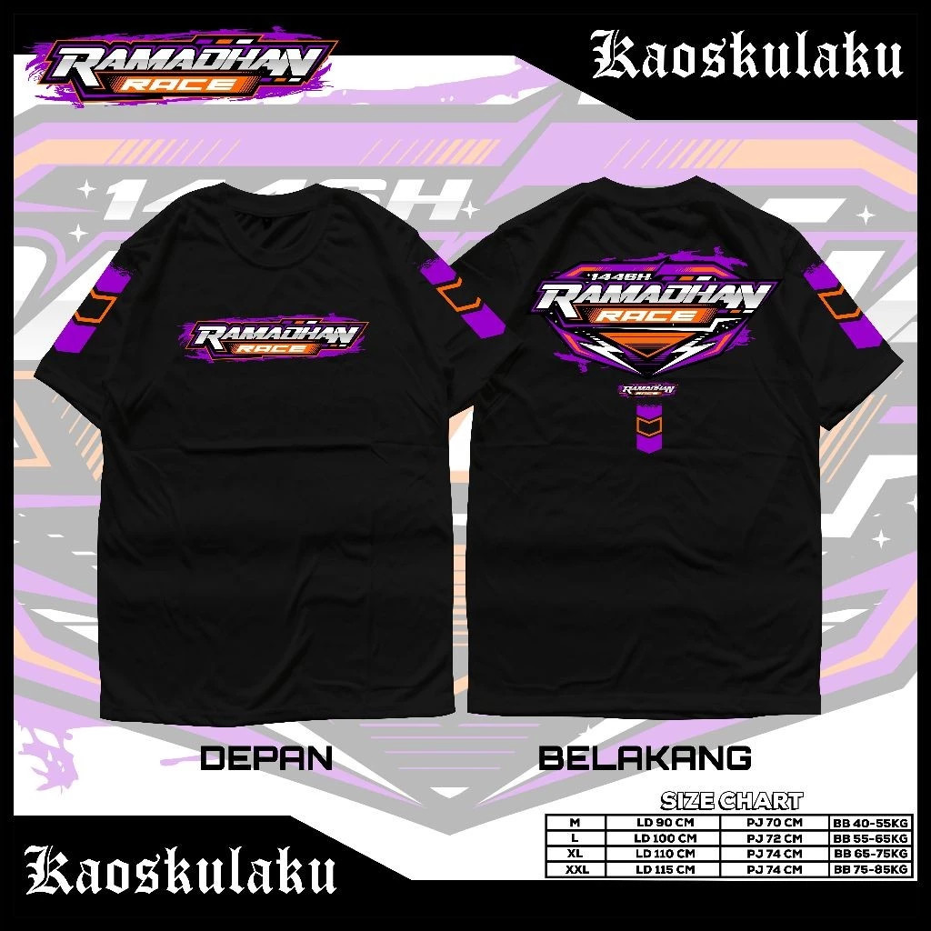 Jual Kaos Ramadhan Race 2025 R5 | Baju T-shirt Distro Ramadhan Racing ...