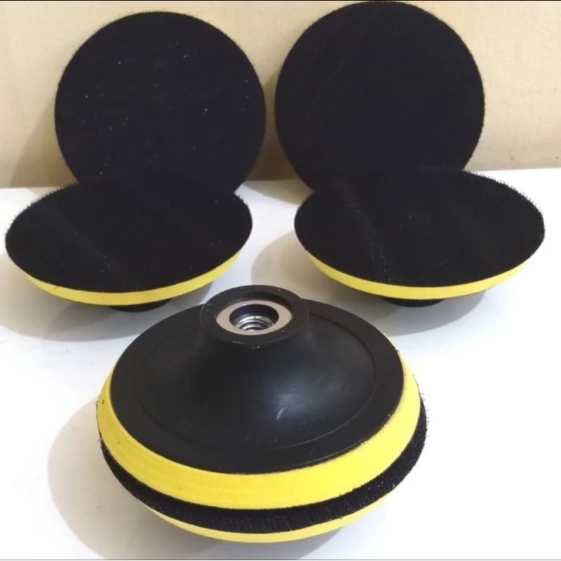 Jual HARGA TERJANGKAU Benz Werkz Rubber Pad 5" Tatakan Amplas 5 Inch ...
