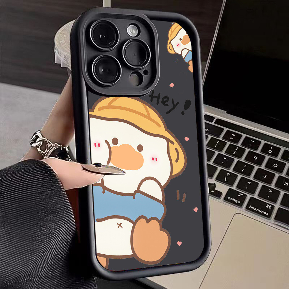 Jual Untuk Lucu Kartun Bebek Cewek Phone Case Hp Infinix Hot 50 50i ...