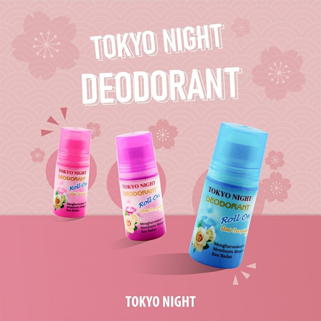 Jual Najmia - Tokyo Night Deodorant Anti Perspirant 50 ml l Deodorant ...