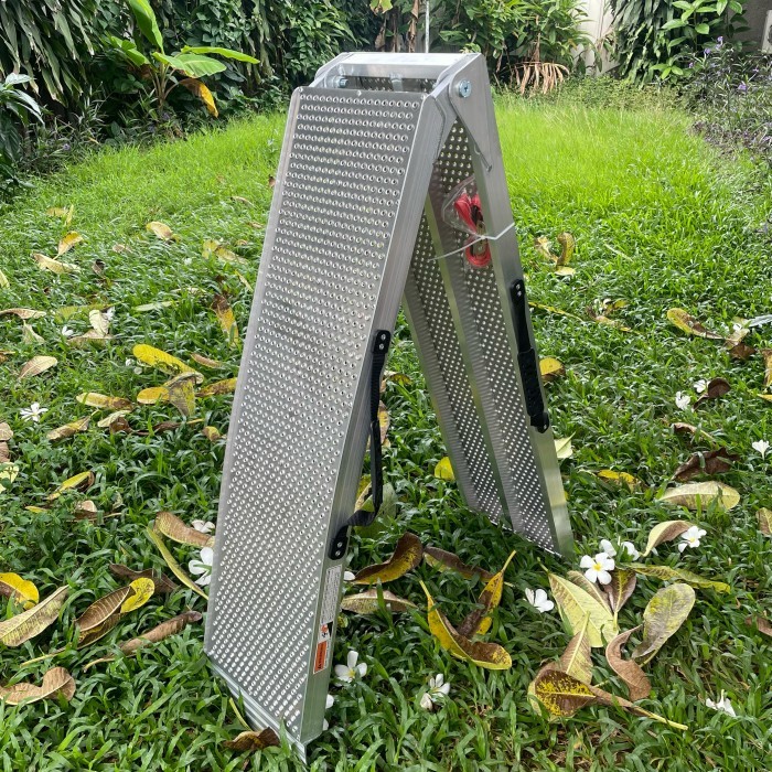 Jual Tangga Motor Lipat 2 hybrid ramp Panjang 214 Cm | Shopee Indonesia