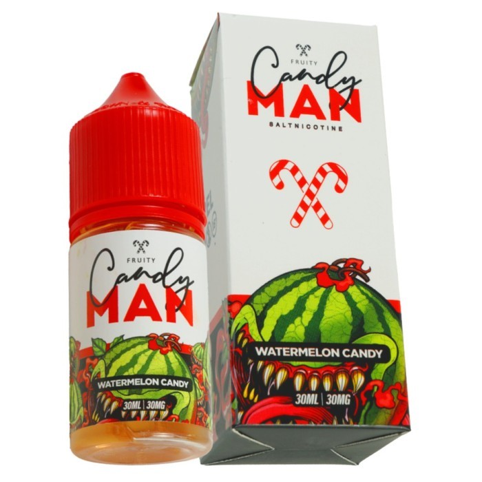Jual Liquid Vape Candyman Watermelon Candy Saltnic 30MG 30ML By FVS x ...