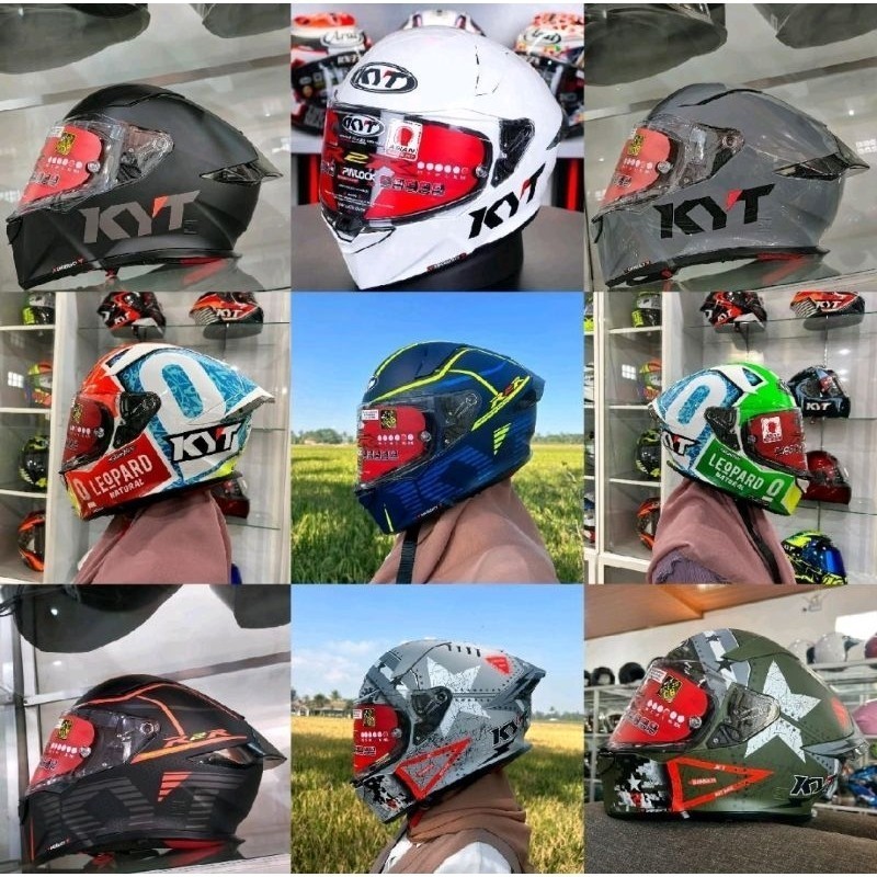 Jual Helm KYT R2R PRO FOGIA Original | Shopee Indonesia