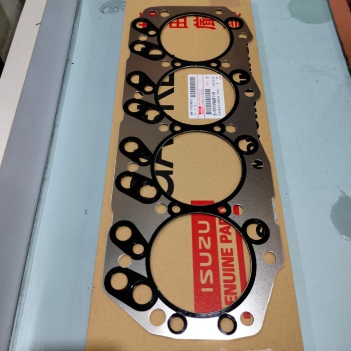 Jual GASKET HEAD CYLINDER PACKING BESI ISUZU DMAX 4JH1 OEM | Shopee Indonesia