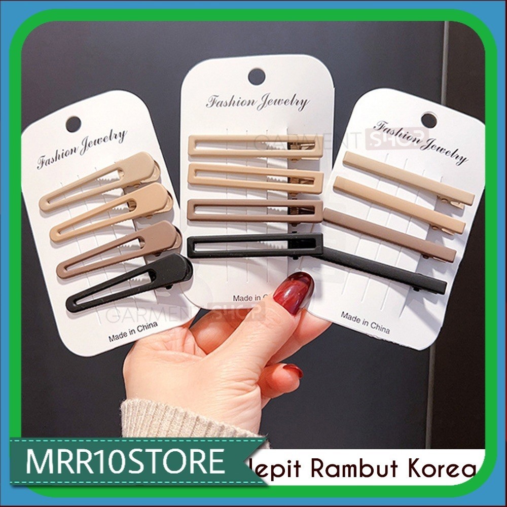 Jual Jepit Rambut Korea Hairpin Poni Lucu Jepitan Poni isi 3 Korean ...
