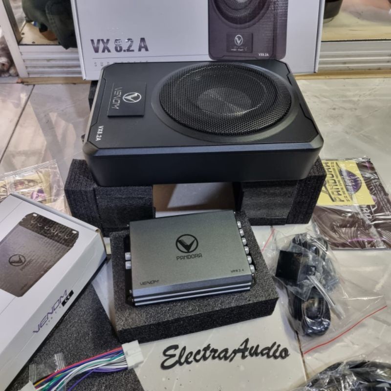 Jual paket audio venom pandora vpr 2.4 & subwoofer aktif venom Vx 8.2 A | Shopee Indonesia