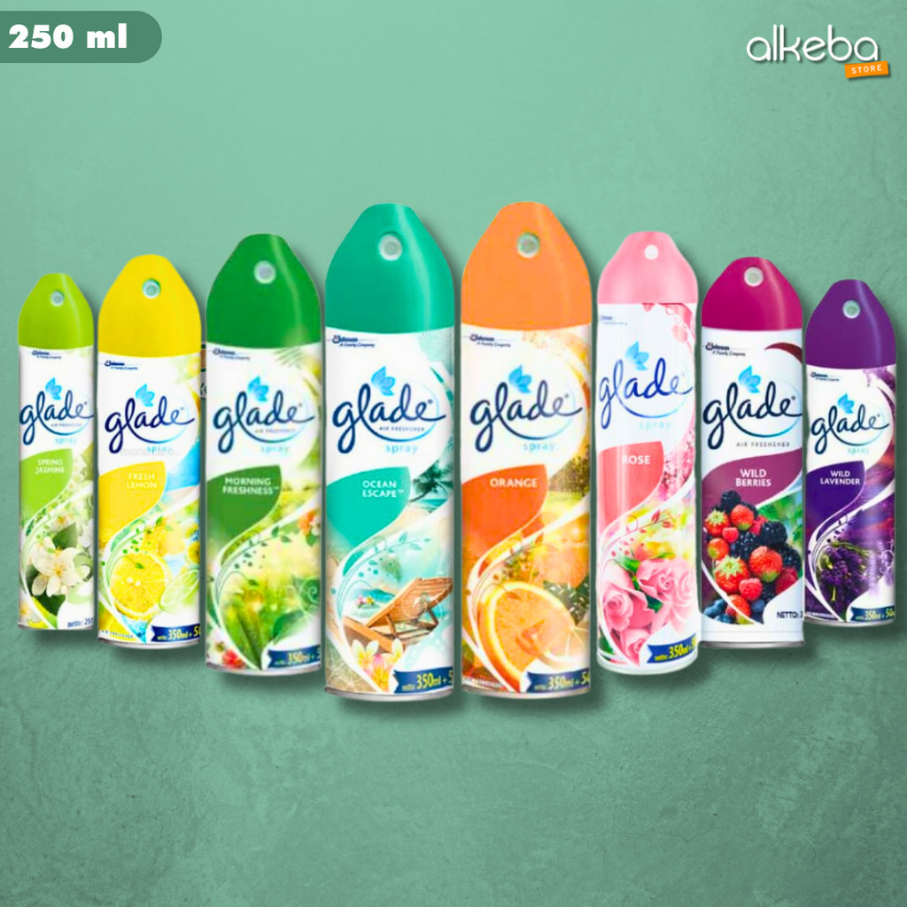 Jual Glade Aerosol Spray 250 Ml Air Freshener Pengharum Ruangan Semprot ...