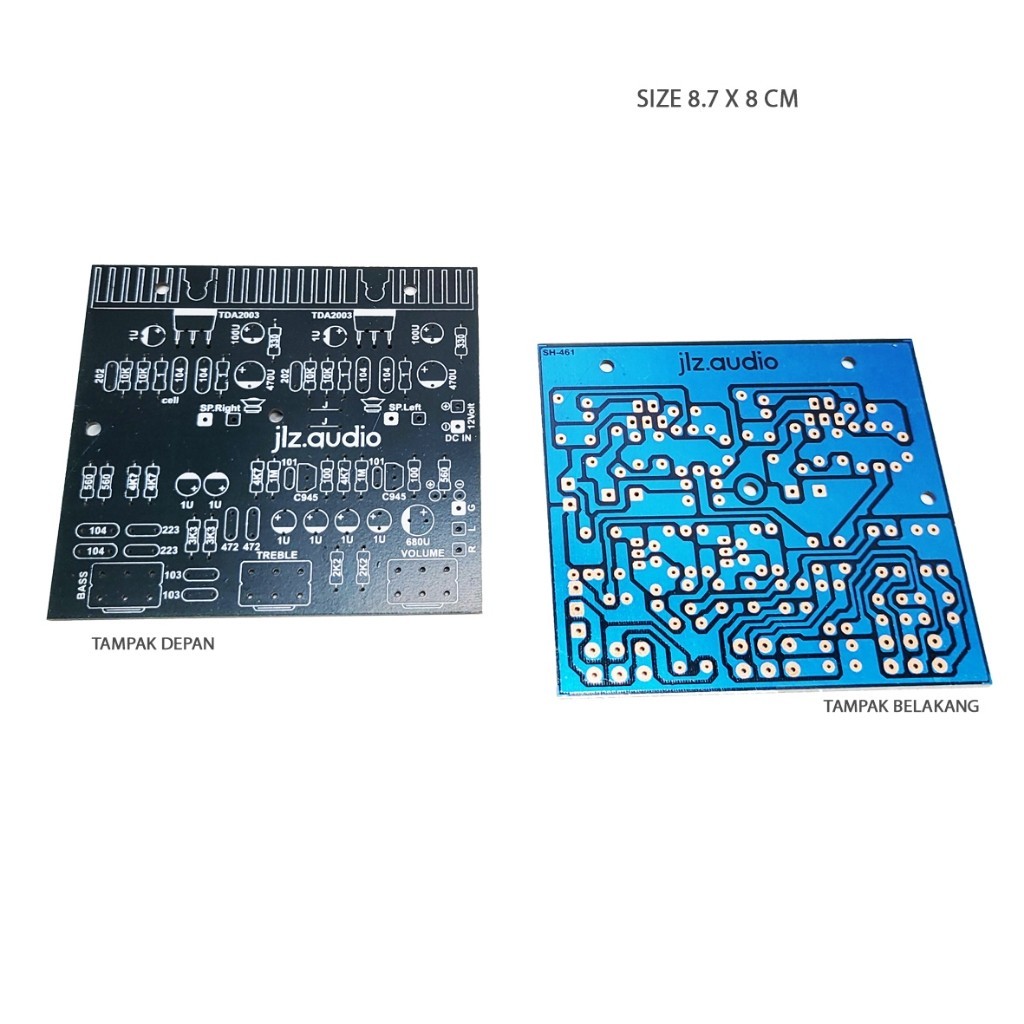 Jual (OL) PCB TONE DC AKTIF STEREO 12V 100W | Shopee Indonesia