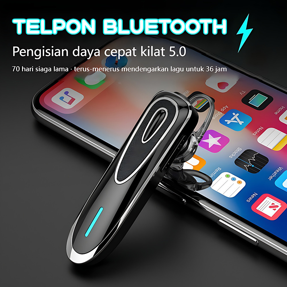 Jual Headset Bluetooth K1 Headset Bluetooth Panjang Headset Bluetooth ...