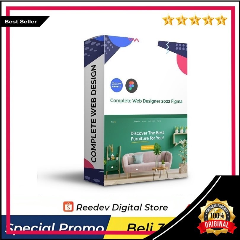 Jual Ori Complete Web Designer 2022 Figma Original Asli Terbaru ...
