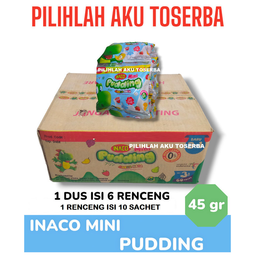 Jual Inaco MINI PUDDING Renceng - ( HARGA 1 DUS ISI 6 RENCENG ...