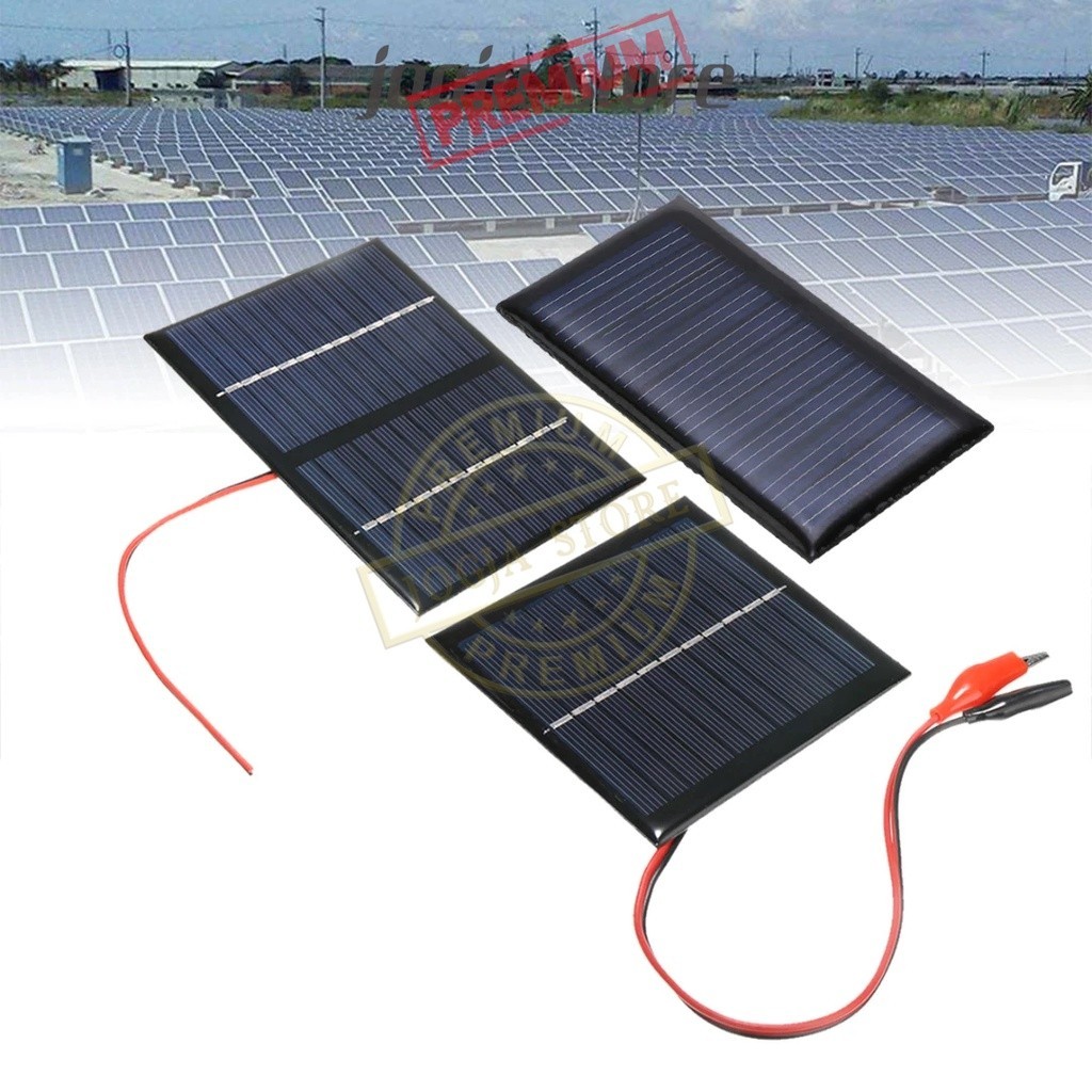 Jual Modul Solar Cell DIY Panel Surya Mini 5V 1.1W 220MA for Powerbank ...