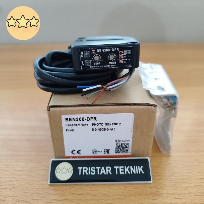 Jual PHOTOELECTRIC SENSOR AUTONICS BEN300-DFR BEN300DFR BEN300 DFR AUTONIC | Shopee Indonesia
