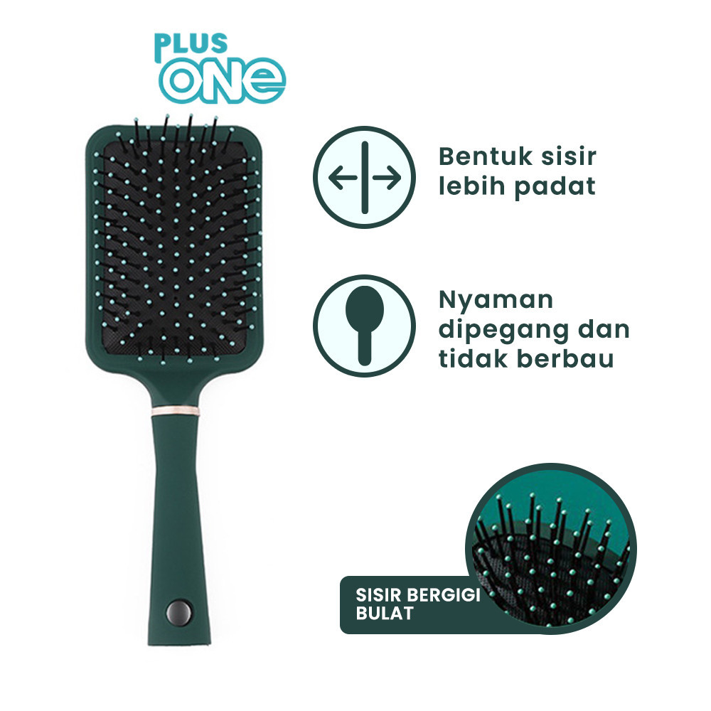 Jual Sisir Rambut Pijat Anti Ketombe / Kusut Model Oval / Bulat / Kotak ...