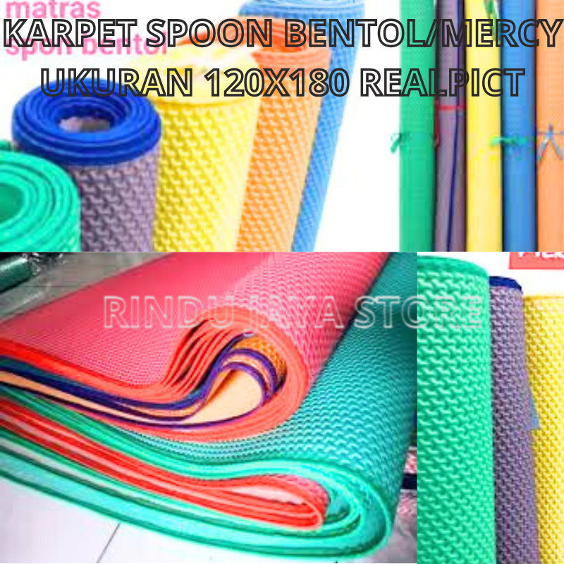 Jual TIKAR LANTAI120X180 TIKER SPOON BENTOL TEBAL 3MM KARPET MERCY ...