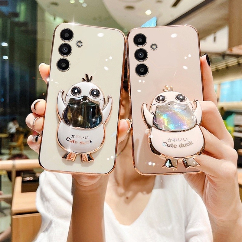 Jual Casing Berdiri Psyduck untuk Samsung A56 A36 A16 A06 A55 A35 M15 M55 M35 M54 A05 A05s A15 ...