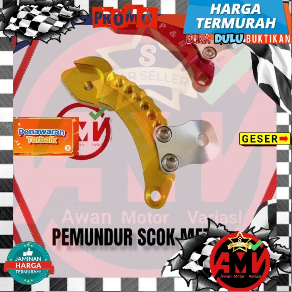 Jual Pangkon shock belakang motor - pangkon pemundur scok BEAT VARIO ...