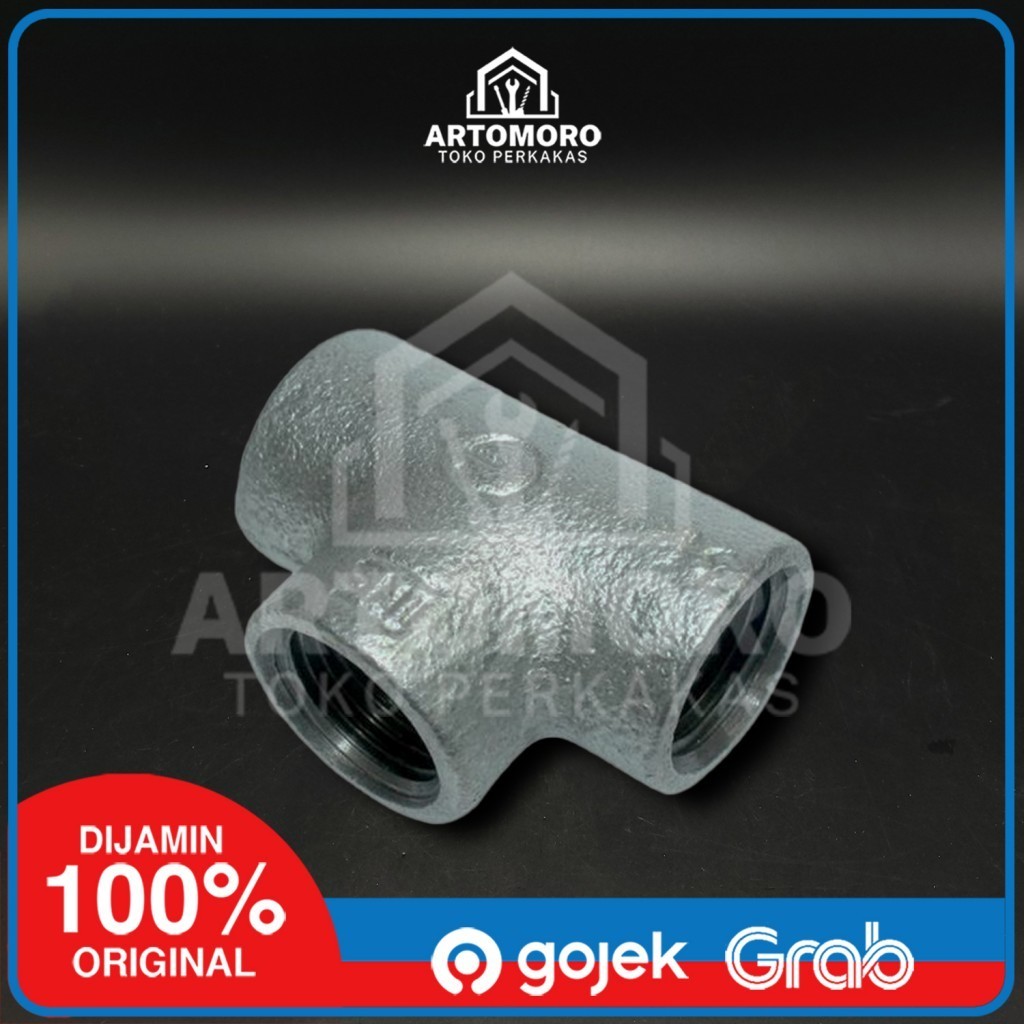 Jual Tee Galvanis 2inch | Shopee Indonesia