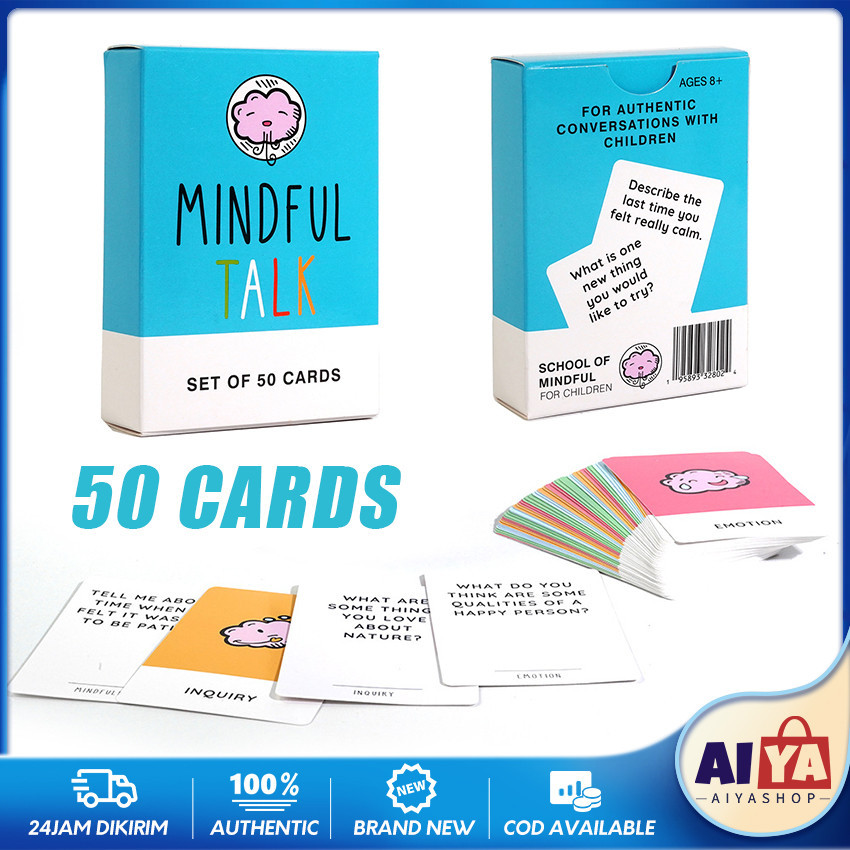 Jual Kartu Permainan Obrolan Hati - Kartu Question Game Card - Mindful ...