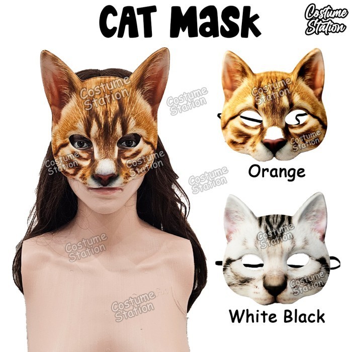 Jual Topeng Kucing / Mask Cat Hewan Binatang Animal Pesta dewasa ...