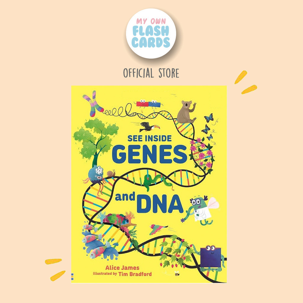 Jual See Inside Genes and DNA - Board Book children flaps Imported Book ...