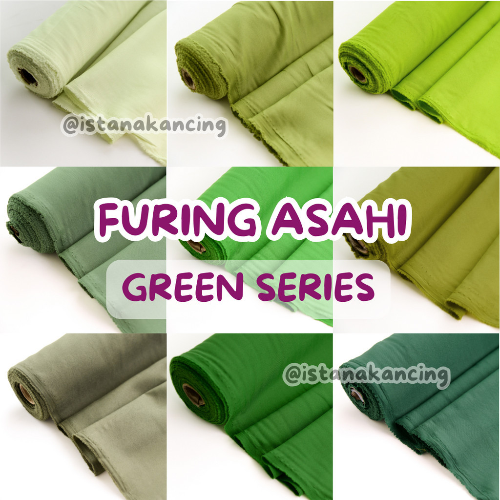 Jual Kain Furing APL Asahi Lebar 115cm | Kain Furing Green Series ...