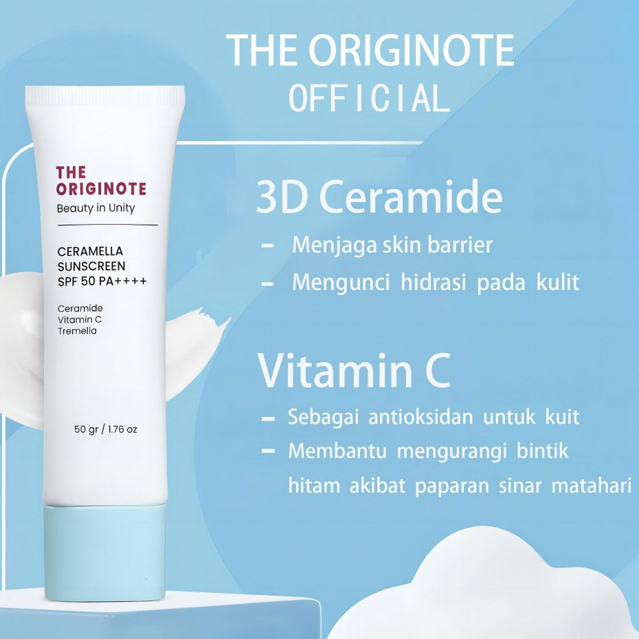 Jual The Originote Sunscreen 50gr - The Originote Ceramella Sunscreen ...