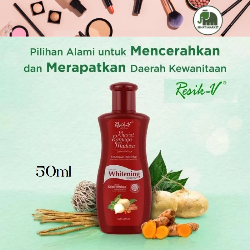Jual Resik-V Feminine Wash Ramuan Madura 50 Ml | Shopee Indonesia