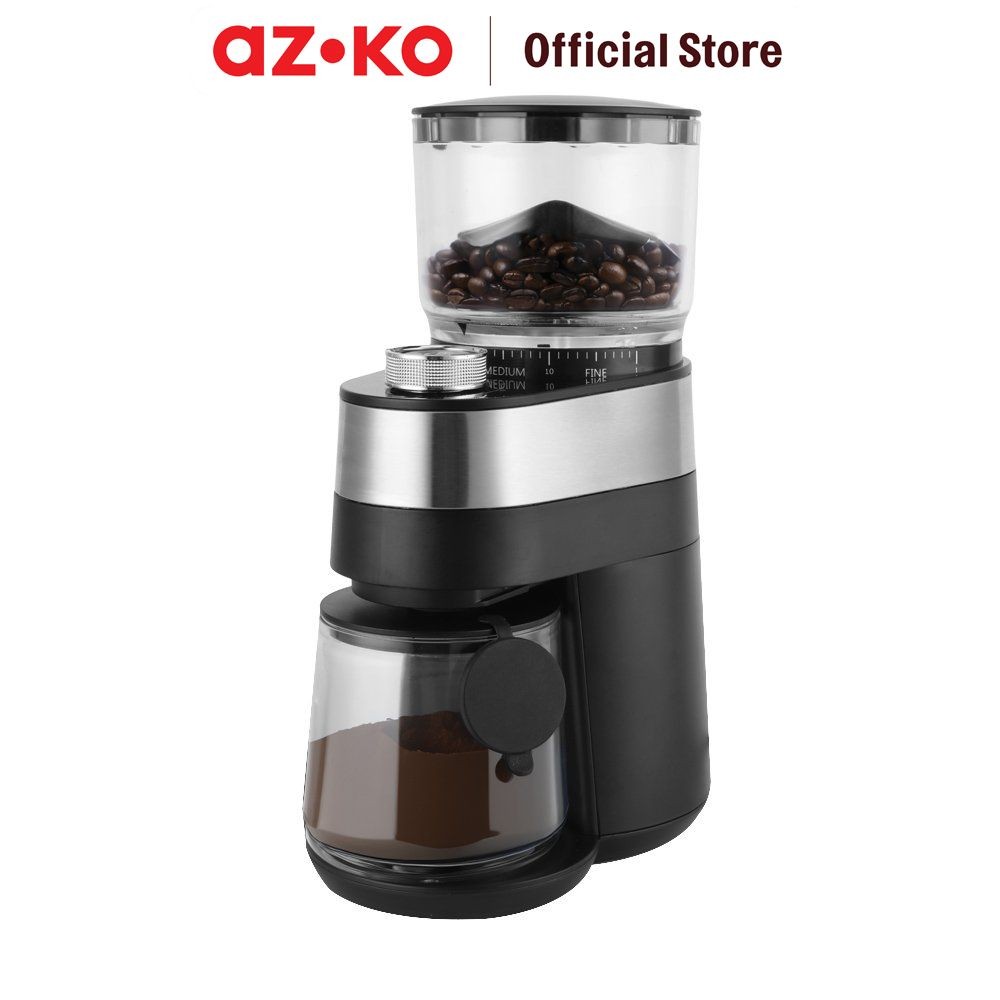 Jual AZKO Kris Coffee Grinder Dengan Pisau Flat Burr 120 watt - Hitam ...