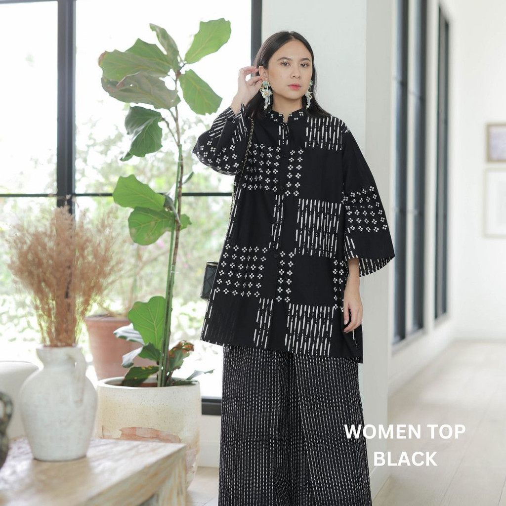 Jual Cara Series (raya lebaran series katun batik premium kemeja wanita ...
