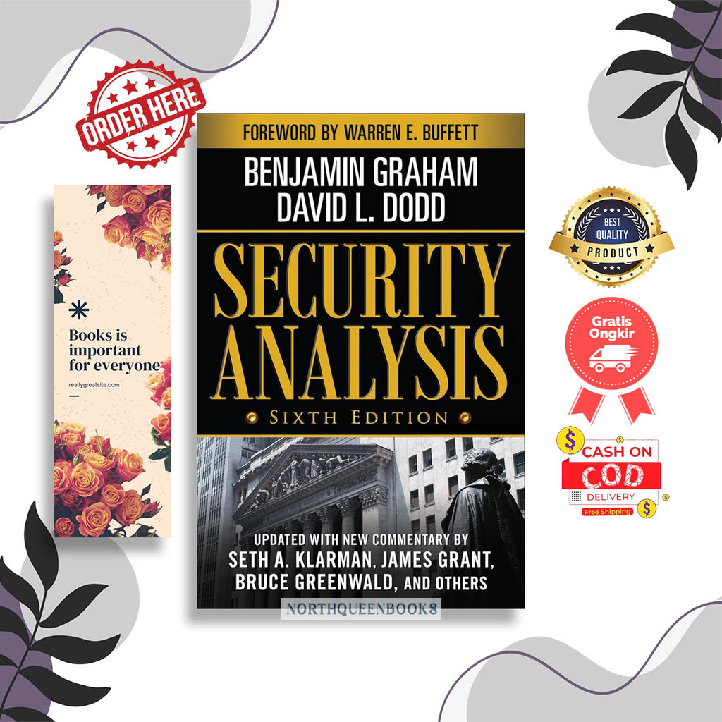 Jual Security Analysis: Sixth Edition By Benjamin Graham (English) | Shopee Indonesia