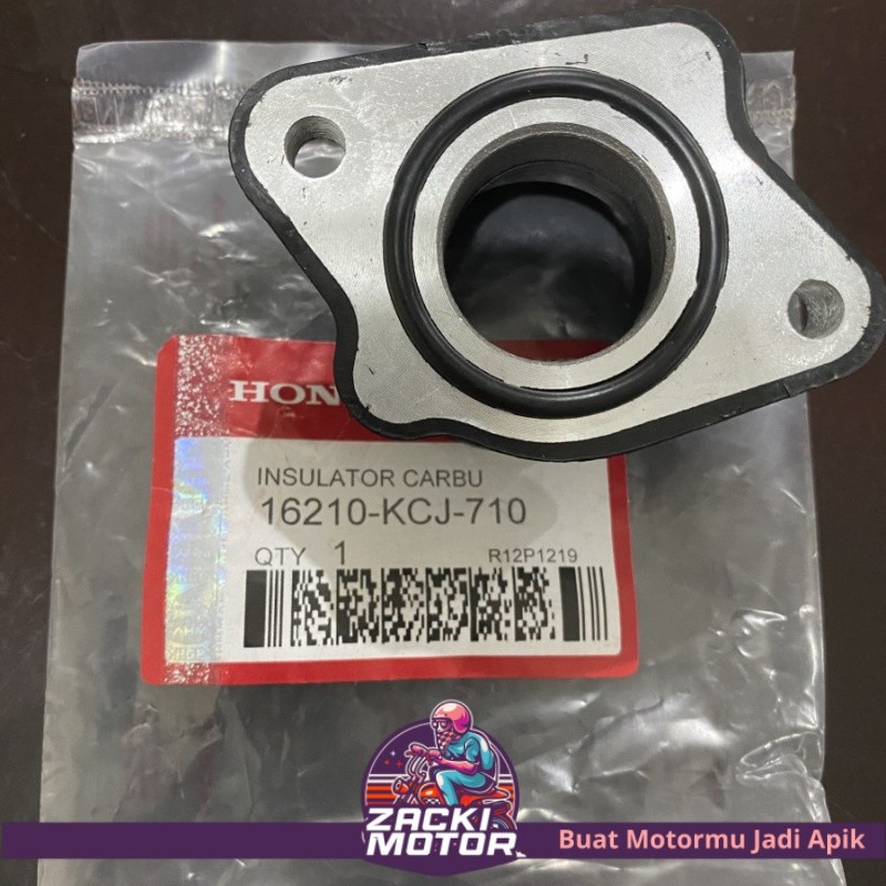 Jual OLD KCJ MANIPUL INTAKE INSULATOR KARBURATOR KARET INTEK MANIFOLD MOTOR HONDA TIGER KARBU ...